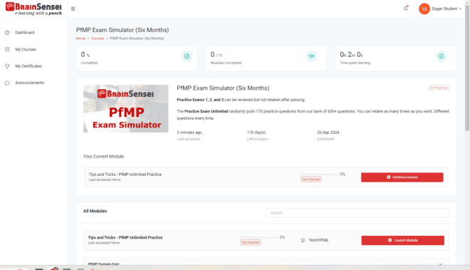 PMI PfMP Exam Simulators, Practice Tests, and Question Banks