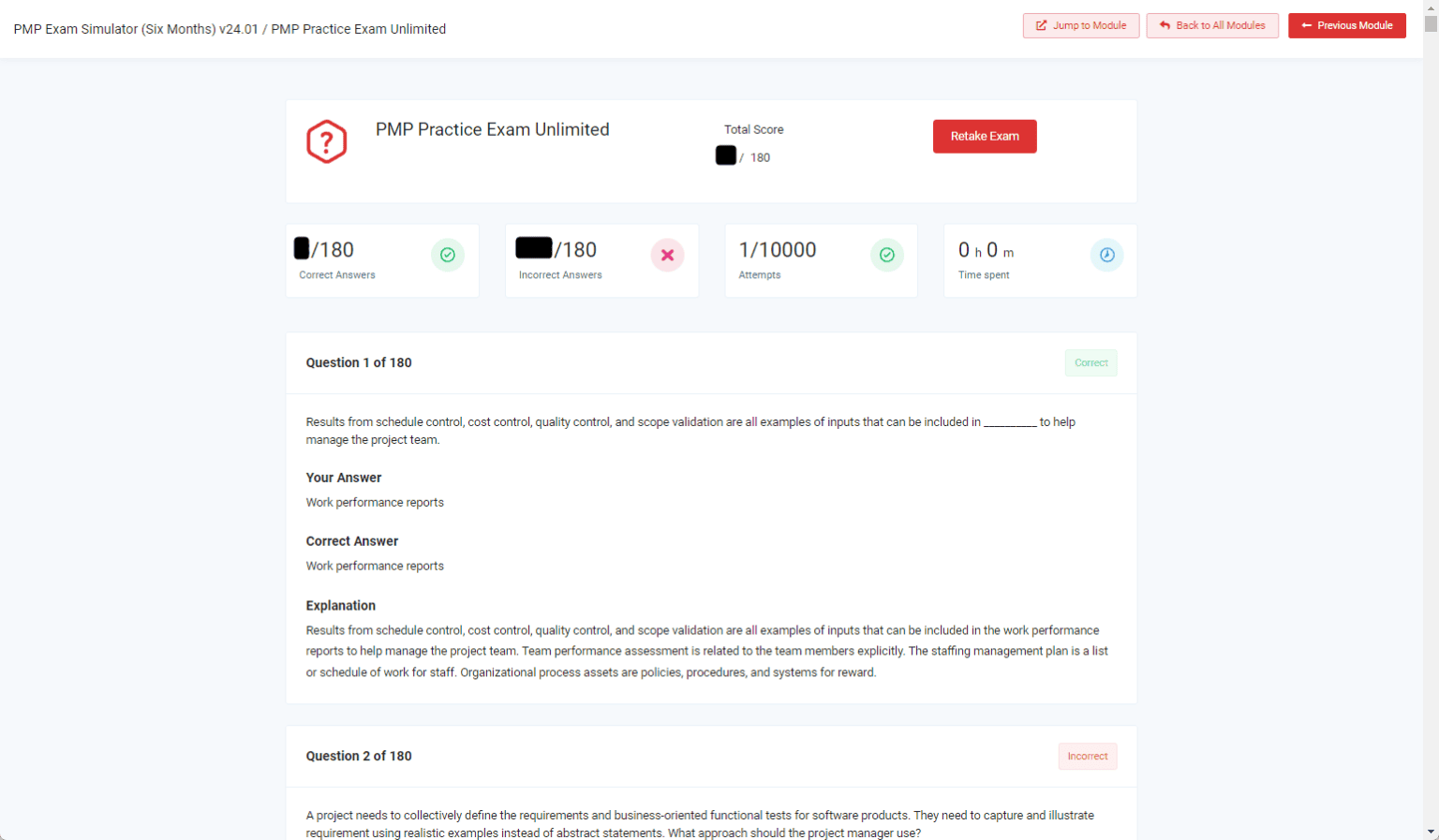 Best PMP Exam Simulator and Practice Tests | Brain Sensei